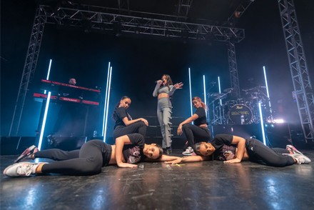 Mabel in concert at 02 Academy Leeds, UK - 02 Feb 2020 Stock Pictures ...