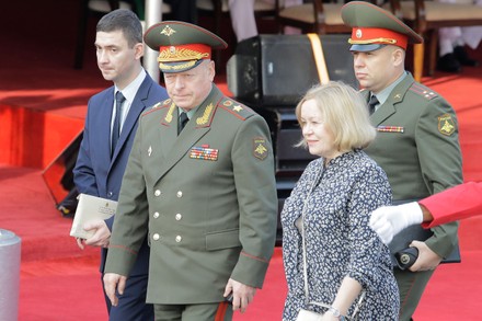 Russian Ground Forces Commanderinchief General Oleg Editorial Stock ...