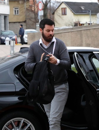 Mate Rimac Founder Rimac Automobili Arrives Editorial Stock Photo ...