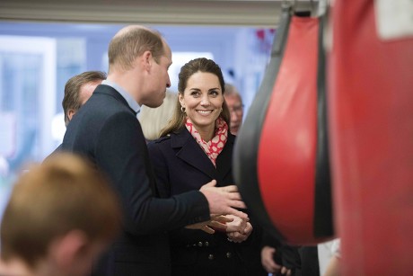 Prince William Catherine Duchess Cambridge Visit Editorial Stock Photo ...