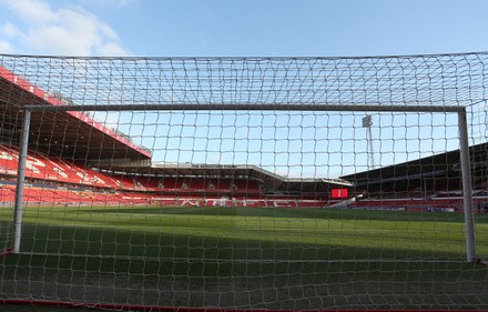 View Behind Trent End Goal Editorial Stock Photo - Stock Image ...