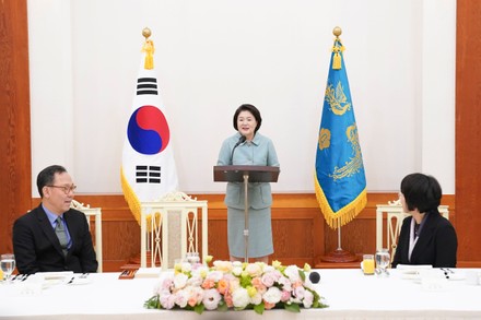South Korean First Lady Kim Jungsook Editorial Stock Photo - Stock ...