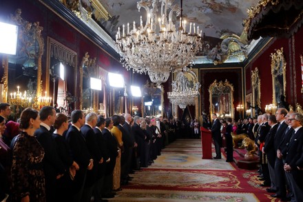 King Felipe Vi C Speaks Next Editorial Stock Photo - Stock Image ...
