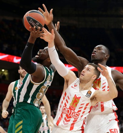 Panthinaikos Benjamin Bentil L Action Against Editorial Stock Photo ...