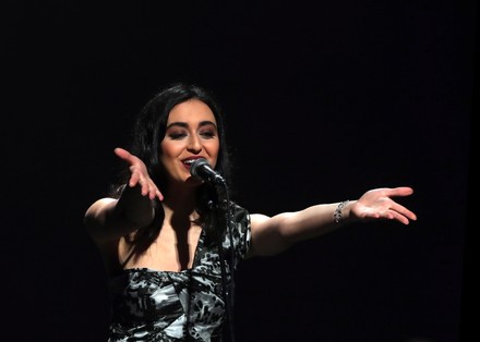 Syrian Singer Faia Younan Performs During Editorial Stock Photo - Stock ...