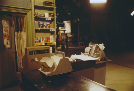CORONATION STREET CORNER SHOP EMPTY SET Editorial Stock Photo - Stock ...
