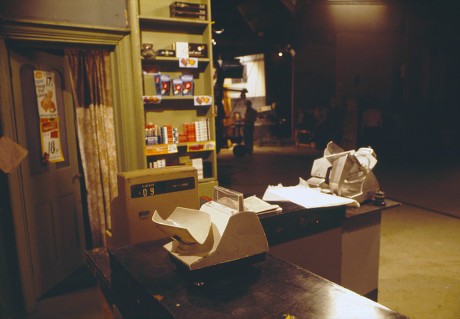 Coronation Street Corner Shop Empty Set Editorial Stock Photo - Stock ...