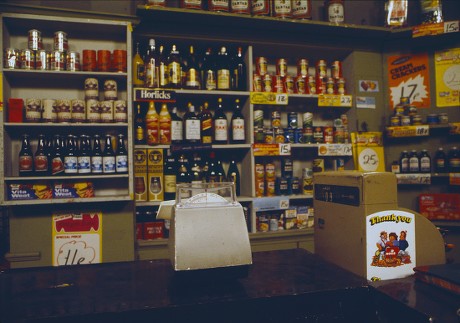 Coronation Street Corner Shop Empty Set Editorial Stock Photo - Stock ...
