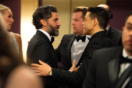 Oscar Isaac James Corden Rami Malek Editorial Stock Photo - Stock Image ...