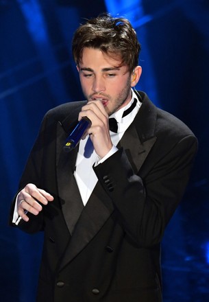 Italian Singer Riki Performs On Stage Editorial Stock Photo - Stock ...