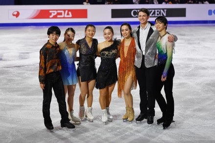 Lr Yuma Kagiyama Rika Kihira Kaori Editorial Stock Photo - Stock Image ...