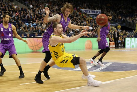 Dylan Osetkowski Tyler Cavanaugh Alba Berlin Editorial Stock Photo ...