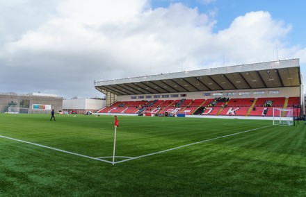View Broadwood Stadium Home Clyde Football Editorial Stock Photo ...