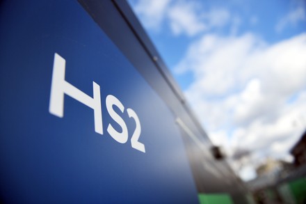 Hs2 Worksite Euston Pictured On Day Editorial Stock Photo - Stock Image ...