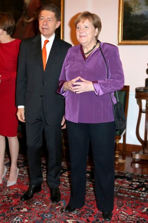 Angela Merkel Husband Joachim Sauer Editorial Stock Photo - Stock Image ...