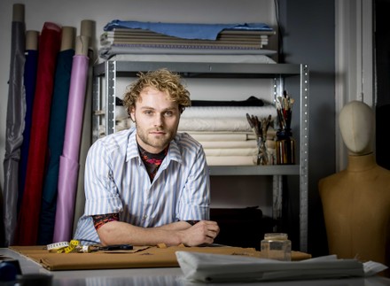 Portrait Diek Van Pothoven His Atelier Editorial Stock Photo - Stock ...
