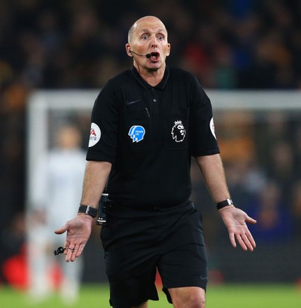 Referee Mr Mike Dean Reacts Editorial Stock Photo - Stock Image ...
