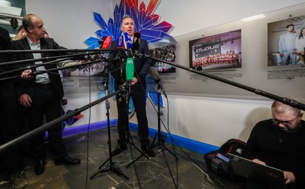 Russian Olympic Committee Roc President Stanislav Editorial Stock Photo ...