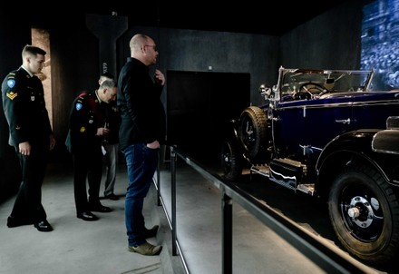 Visitors Look Adolf Hitlers Car Soesterberg Editorial Stock Photo ...