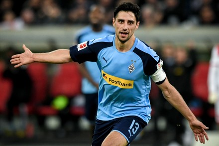 Moenchengladbachs Lars Stindl Celebrates After Scoring Editorial Stock ...
