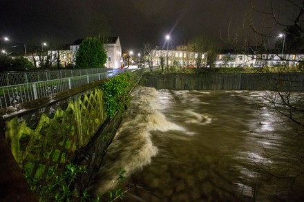 River Taff Pontypridd South Wales Near Editorial Stock Photo - Stock ...