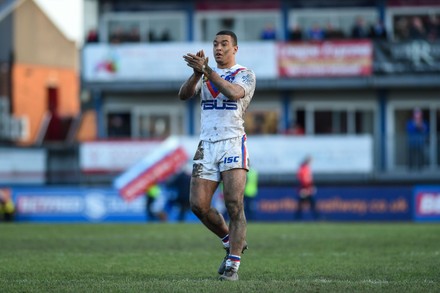 Reece Lyne 4 Wakefield Trinity Celebrates Editorial Stock Photo - Stock ...