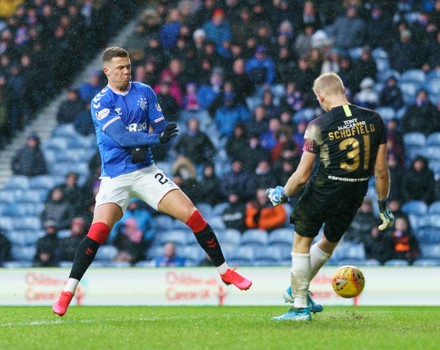 Referee Euan Anderson Ianis Hagi Rangers Editorial Stock Photo - Stock ...