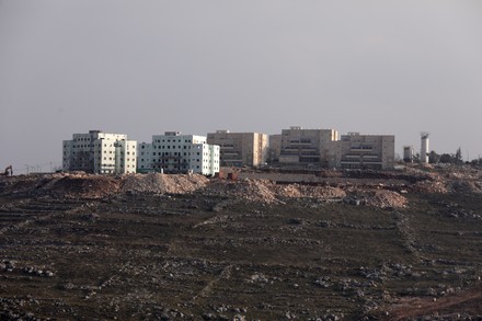 General View Israeli Settlement Brakha Seen Editorial Stock Photo ...