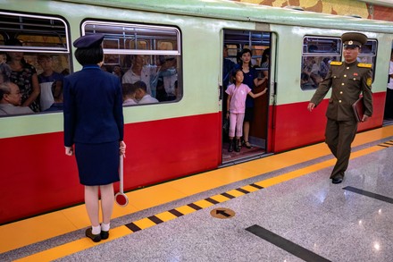 Pyongyang Metro Editorial Stock Photo - Stock Image | Shutterstock