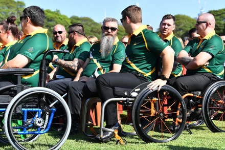 COMPETITORS LISTEN DURING INVICTUS GAMES 2020 Editorial Stock Photo ...
