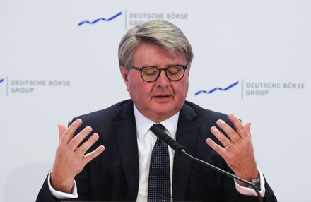 Deutsche Boerse Ag Ceo Theodor Weimer Editorial Stock Photo - Stock ...