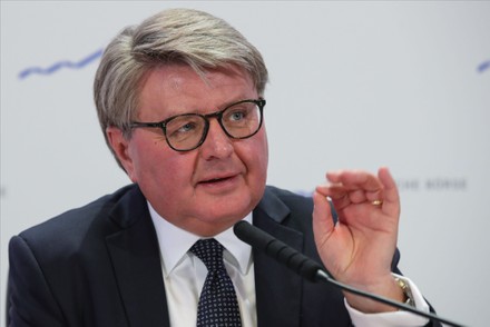 Deutsche Boerse Ag Ceo Theodor Weimer Editorial Stock Photo - Stock ...