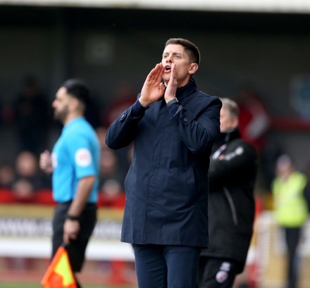 Beryly Lubala Crawley Towncelebrates Scoring During Editorial Stock ...