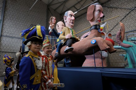 Carnival Float Depicts Alternative Germany Afd Editorial Stock Photo ...
