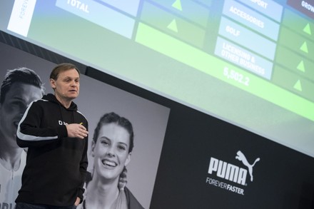 Michael Laemmermann Cfo Puma Pictured During Editorial Stock Photo ...