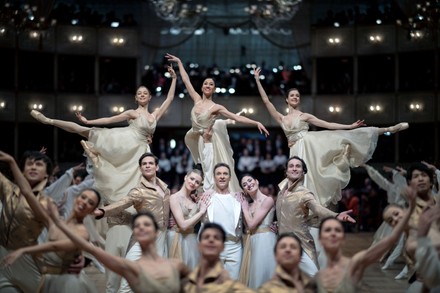 Dancers State Opera Ballet Perform Ballroom Editorial Stock Photo ...