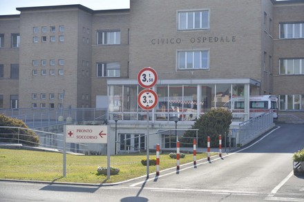 Exterior View Codogno Civic Hospital Lodi Editorial Stock Photo - Stock ...