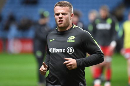 Saracens Scrumhalf Tom Whiteley 9 During Editorial Stock Photo - Stock ...