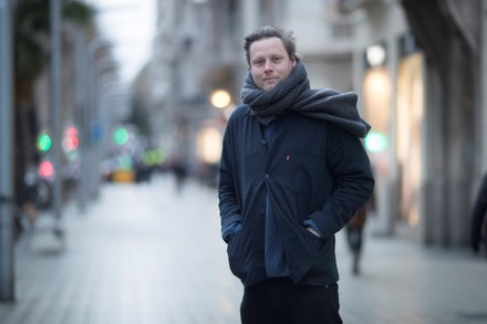 British Writer Max Porter Poses During Editorial Stock Photo - Stock ...