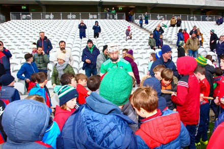 Cork Vs Limerick Supporters Gather Round Editorial Stock Photo - Stock ...