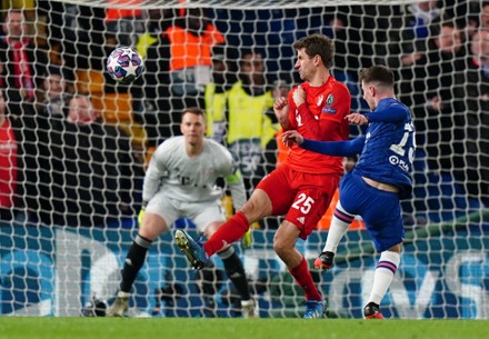 Mason Mount Chelsea Shoots Goal Editorial Stock Photo - Stock Image ...
