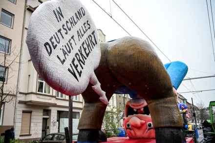 Float Depicting Alternative Germany Afd Figure Editorial Stock Photo ...