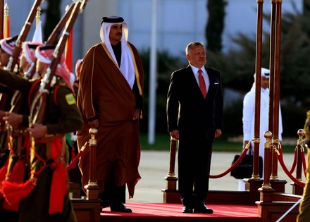 Jordans King Abdullah Ii R Welcomes Editorial Stock Photo - Stock Image ...