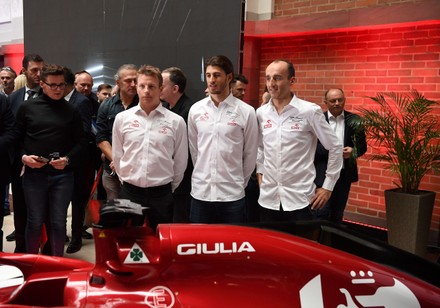 __COUNT__ Formula One drivers of Alfa Romeo Racing Orlen team press ...