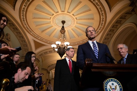 Republican Party press conference, Washington DC, USA - 25 Feb 2020 ...