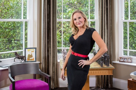 Gayle Killilea at home in Surrey, UK - 21 Feb 2020 Stock Pictures ...