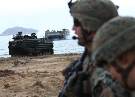 Us Landing Craft Air Cushion Lcac Editorial Stock Photo - Stock Image ...