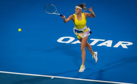 WTA Qatar Total Open, Tennis, Doha, Qatar - 29 Feb 2020 Stock Pictures ...