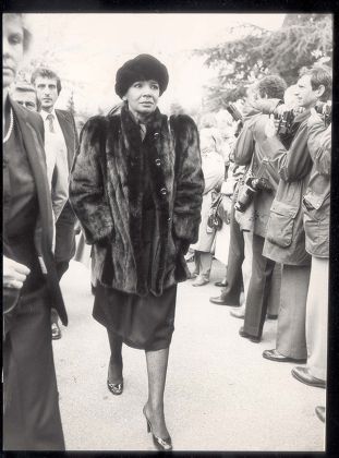 Shirley Bassey Singer 11th May 1984 Editorial Stock Photo - Stock Image ...