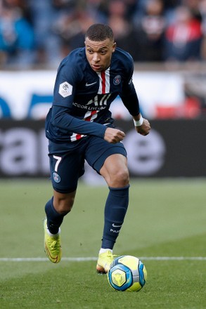 Paris Saint Germains Kylian Mbappe Action Editorial Stock Photo - Stock ...